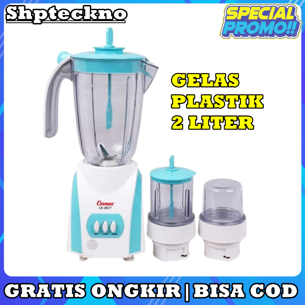 Jual Cosmos CB282P Blender Plastik 3in1 Kapasitas 2 Liter Bergaransi ...