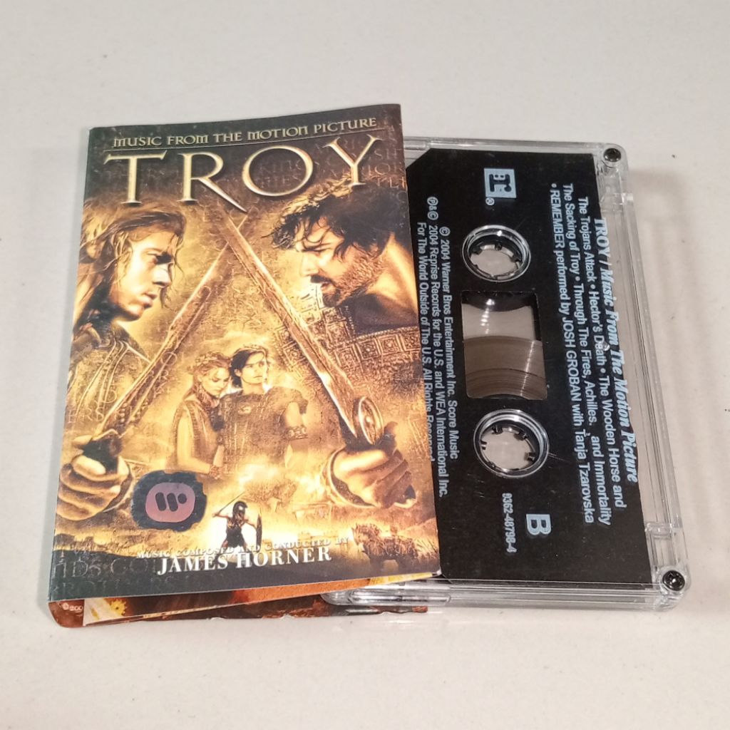 Jual Kaset Soundtrack Troy (James Horner) | Shopee Indonesia