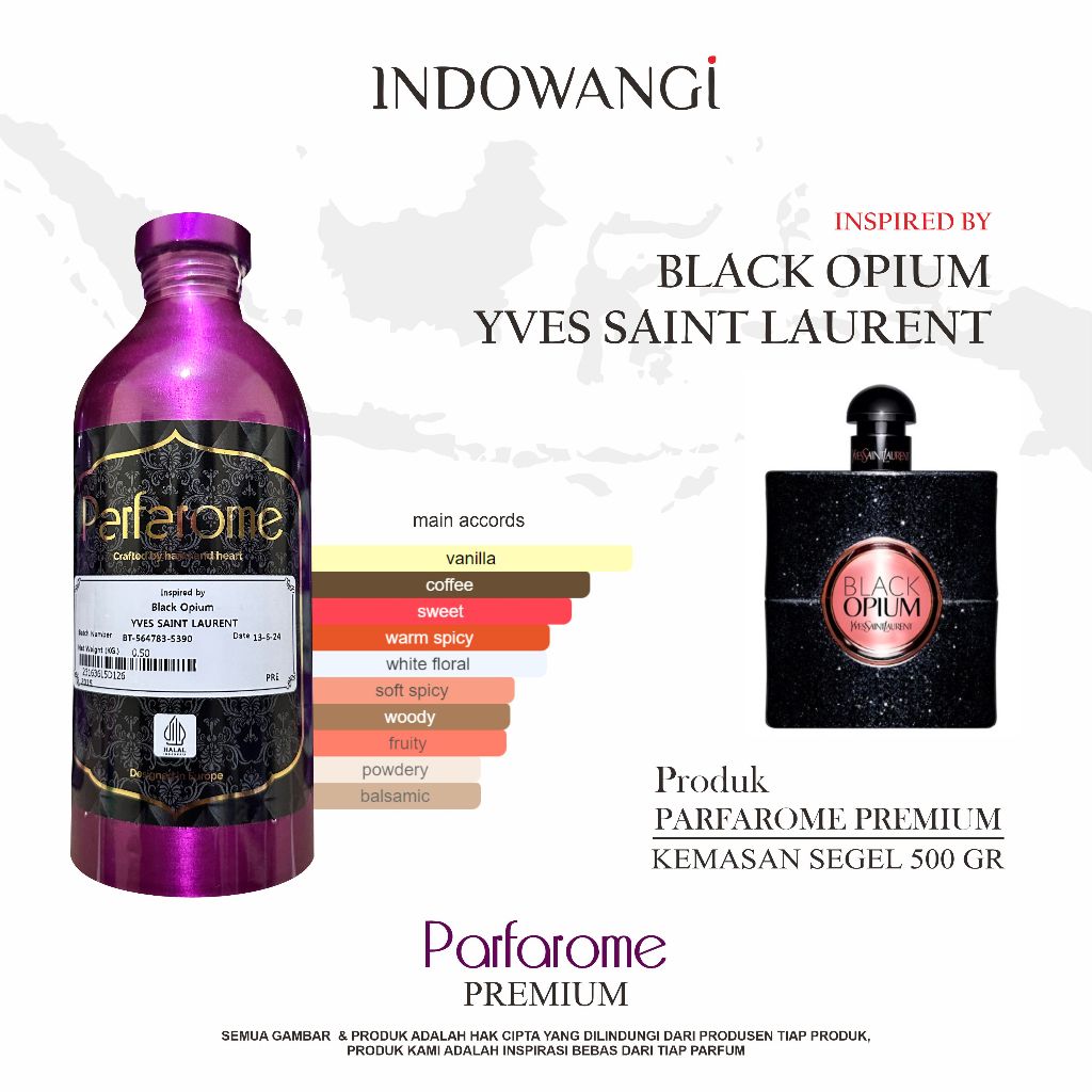 Jual Bibit Parfum Black 0pium Produk Parfarome type Premium Kemasan ...