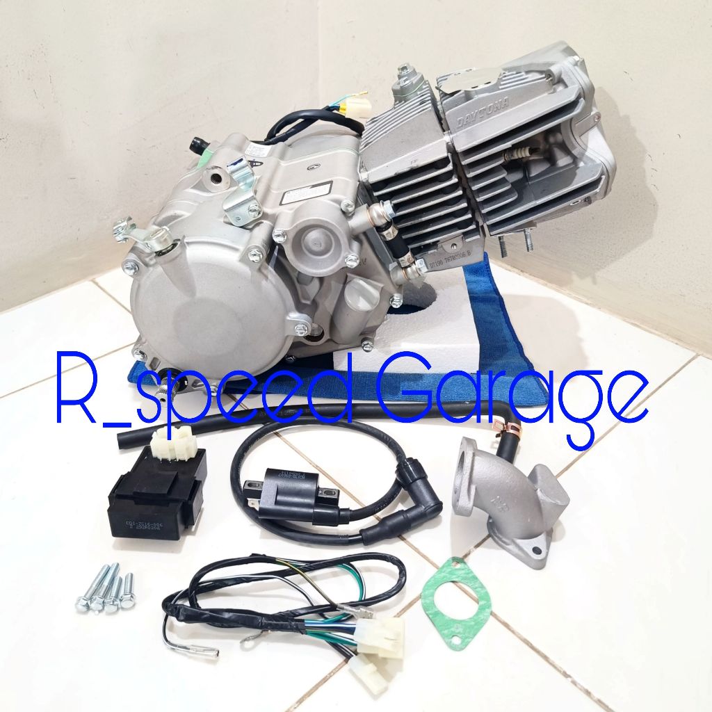 Jual MESIN DAYTONA ANIMA 190 CC SGS 5 SPEED KICK STATER SMALL ROTOR ...