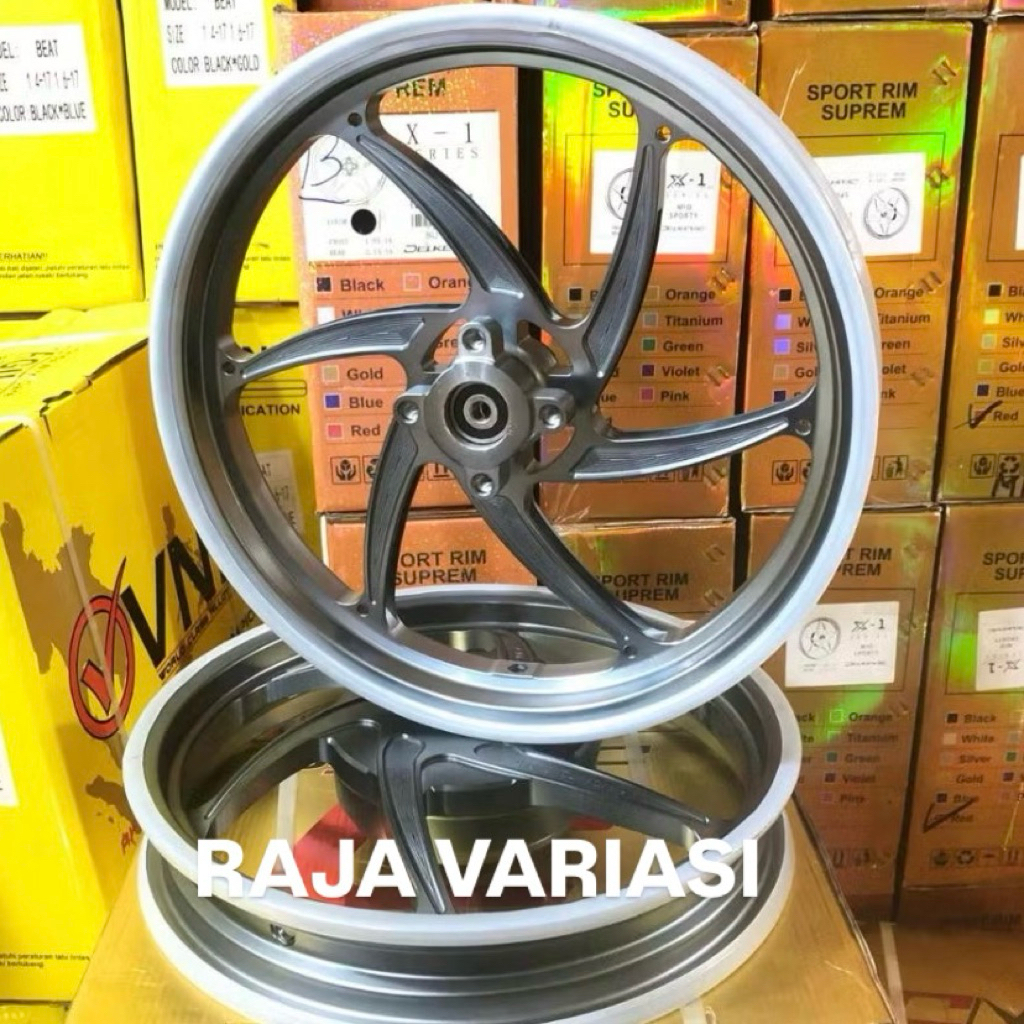Jual VELG RACING DND MOZ SIX STAR 6 BEAT SCOOPY VARIO 160 ABS VARIO 125 ...