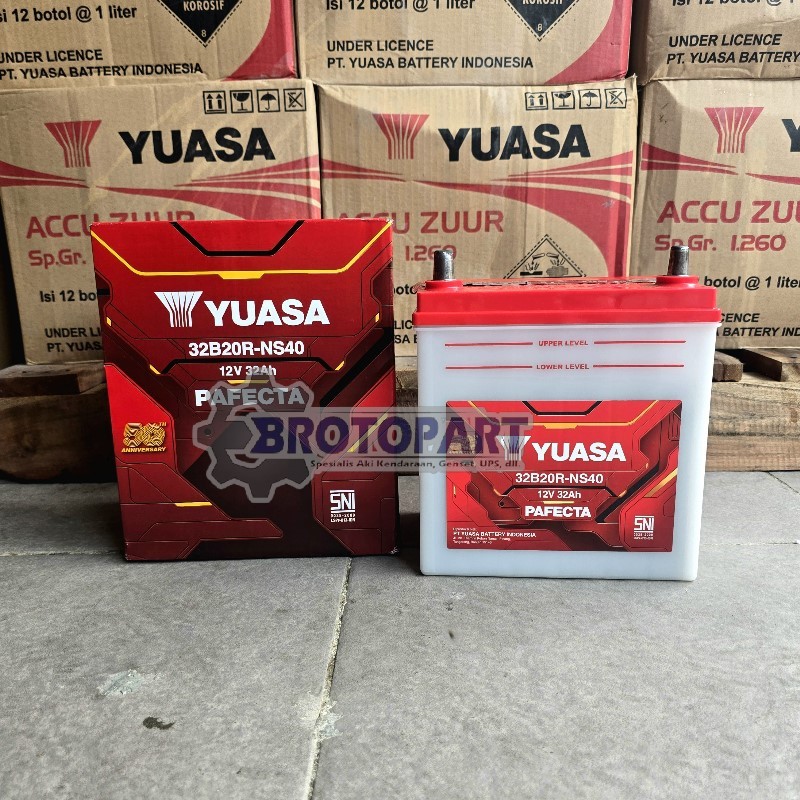 Jual Aki Mobil Toyota Avanza, Rush, Agya Accu Basah Yuasa NS40 Pafecta 32Ah | Shopee Indonesia