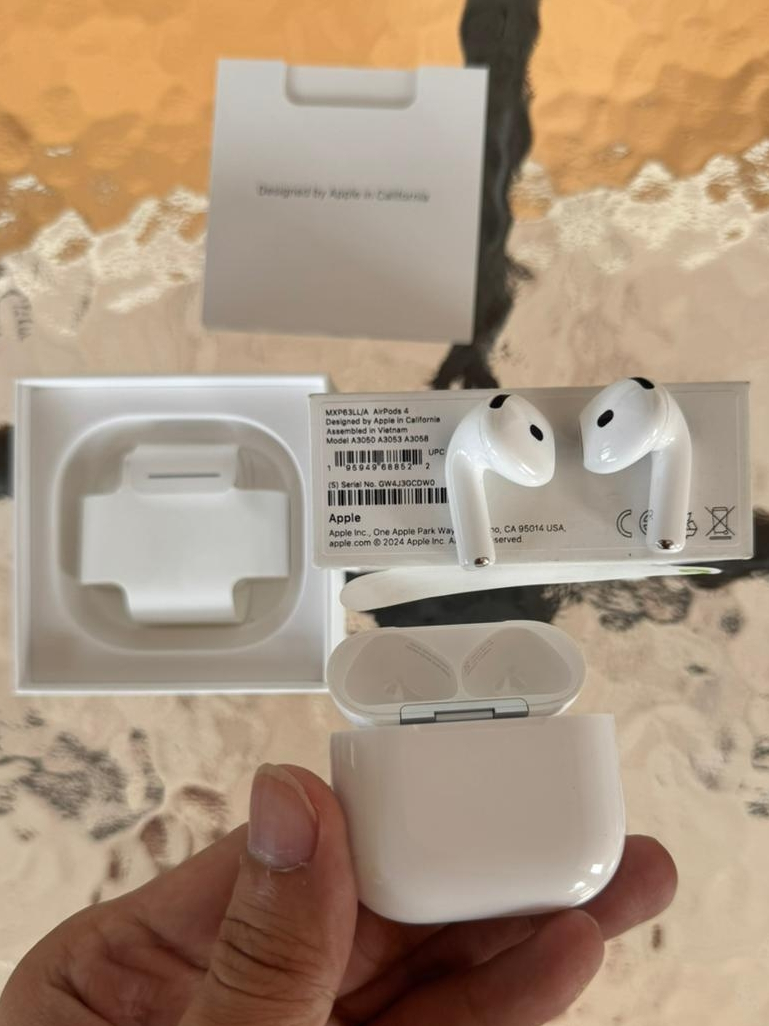 Jual Apple Airpods 4 A3053 Non ANC Fullset Ori 100% Garansi US s.d Sept ...