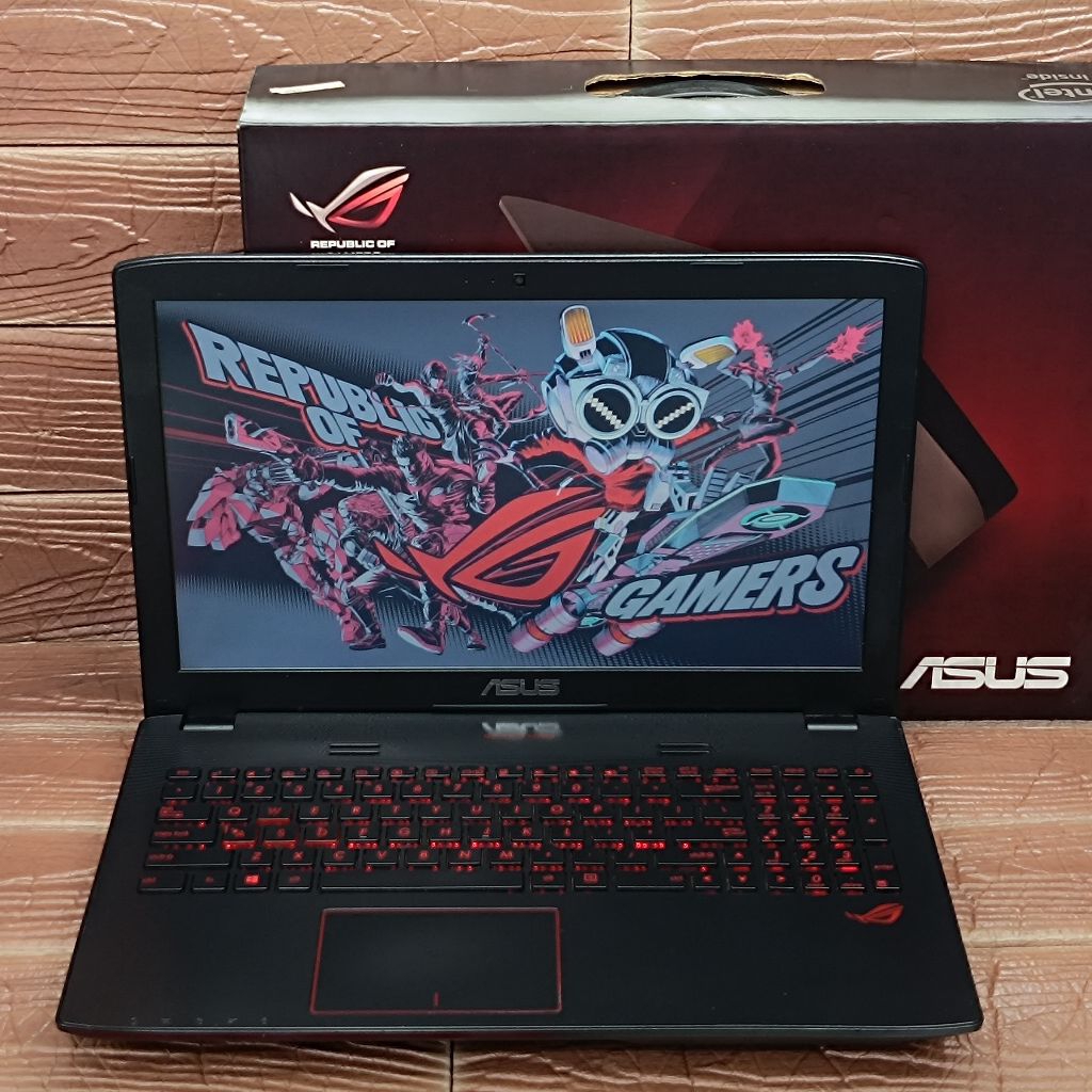 Jual Laptop ASUS ROG GL552JX Intel Core i7-4750HQ RAM 8GB SSD 128GB+HDD ...