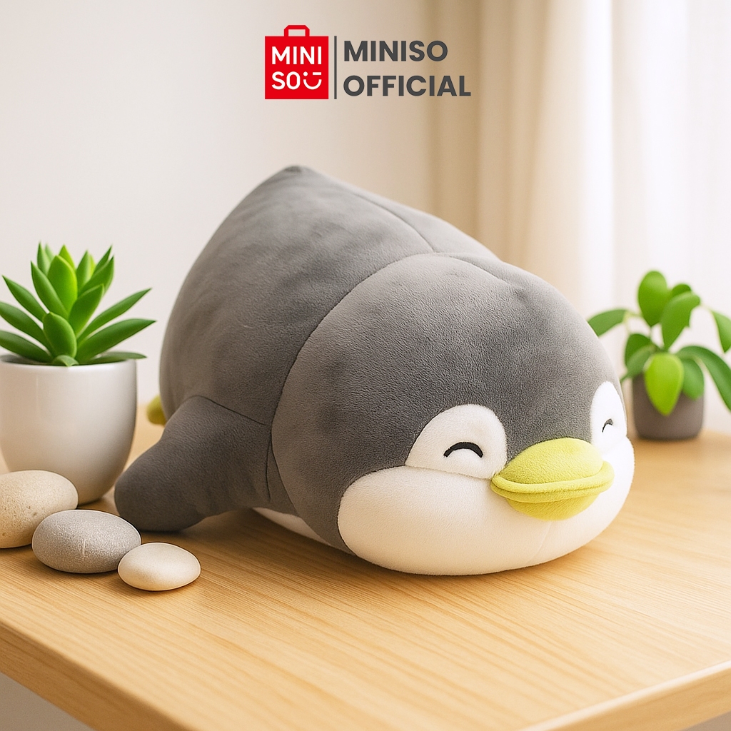 Jual MINISO TOY - Miniso x Lying Penguin Plush Toy 15in. Boneka PenPen Lucu Boneka Anak | Shopee ...