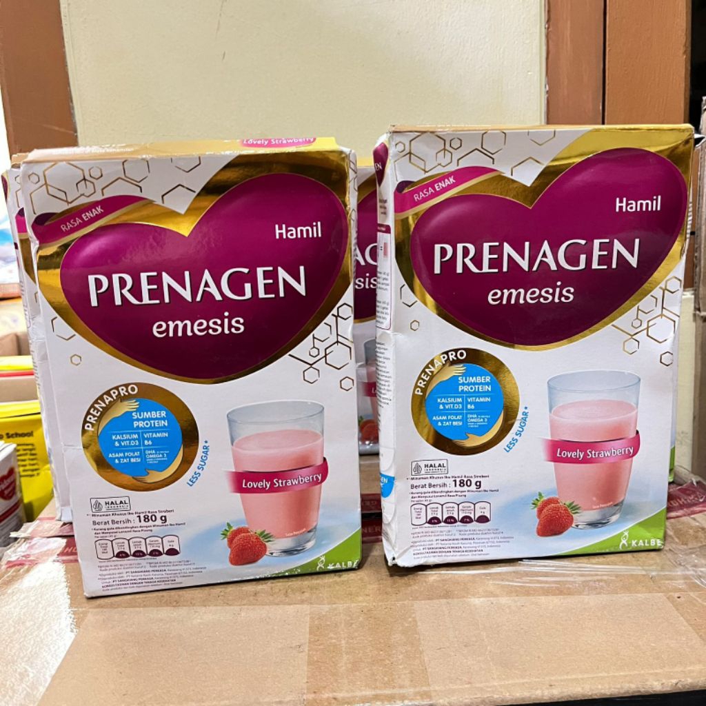 Jual Prenagen emesis lovely strawberry 180g | Shopee Indonesia