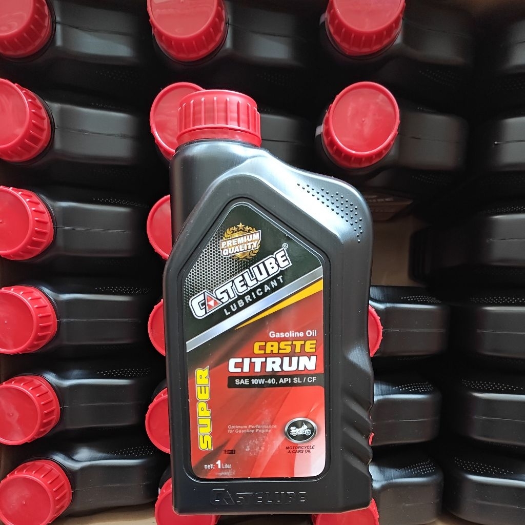 Jual Oli Mesin Castelube caste citrun 10W-40 1 Liter | Shopee Indonesia