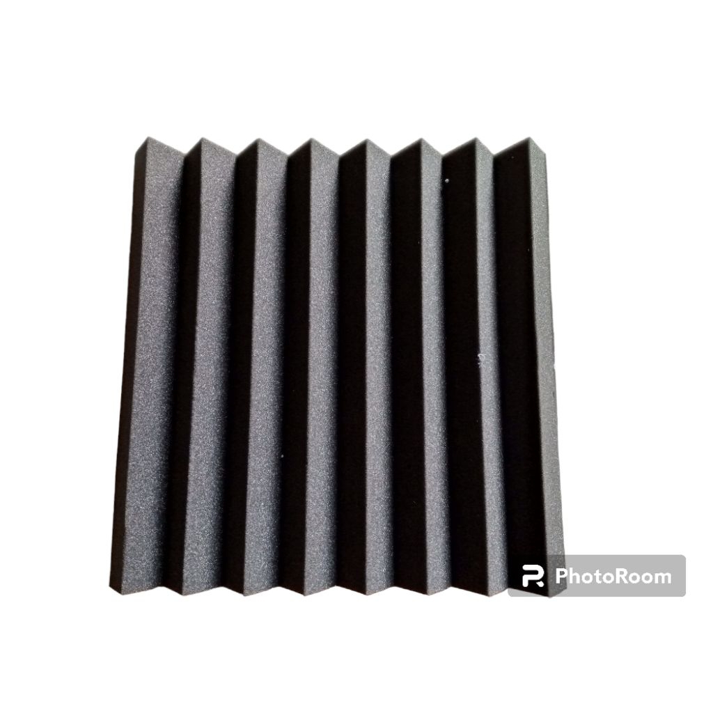 Jual busa peredam suara zigzag uk 25x25x5cm hitam | Shopee Indonesia