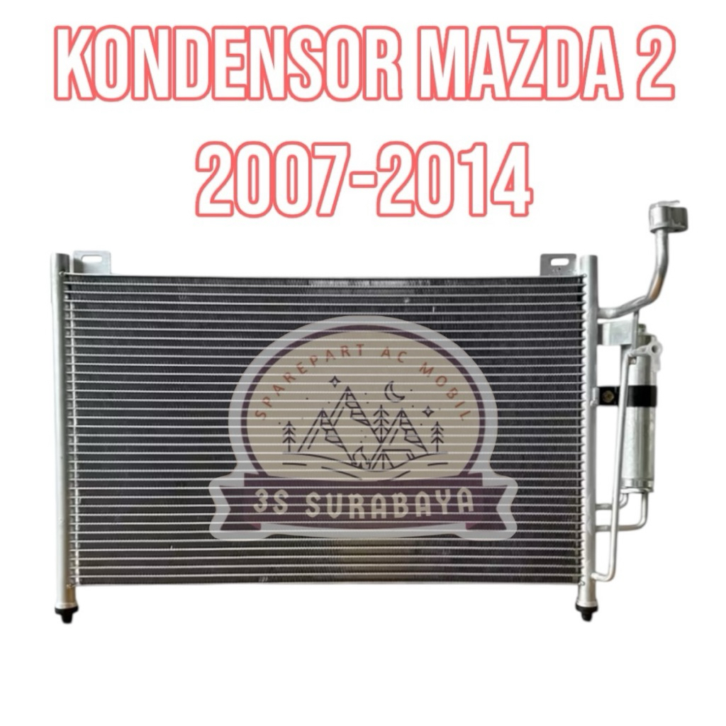 Jual Kondensor Mazda 2 Tahun 2007-2014 Ac mobil Condensor (Baru/New ...