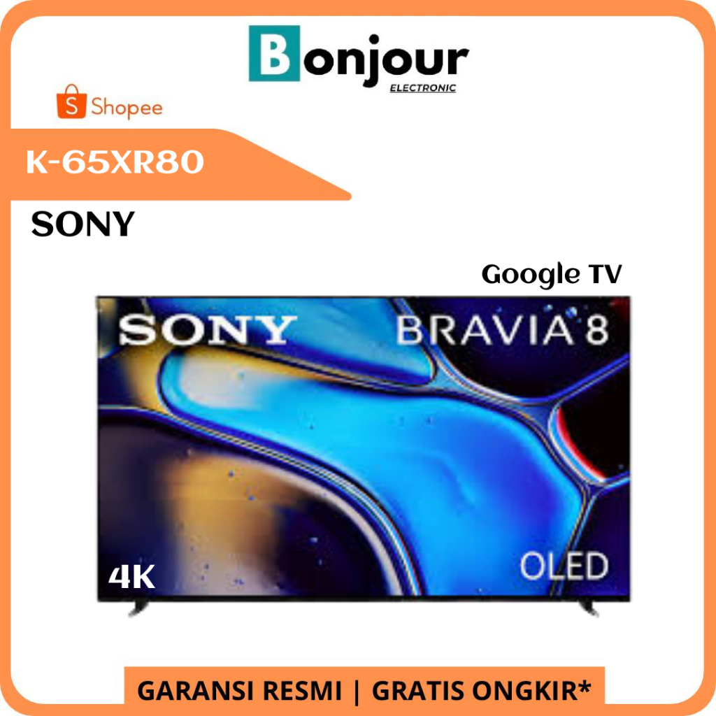 Jual TV OLED Sony 65 Inch BRAVIA 8 K-65XR80 Google TV 65 inci Sony 4K HDR 65XR80 | Shopee Indonesia