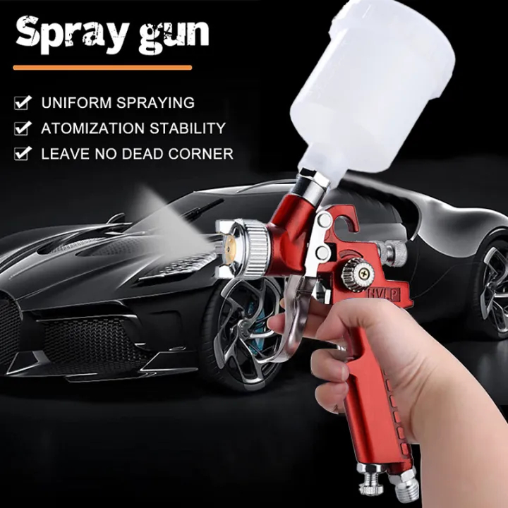 Jual Paint Sprayer Spray Gun Alat Semprot Cat spet cat kompresor Air ...