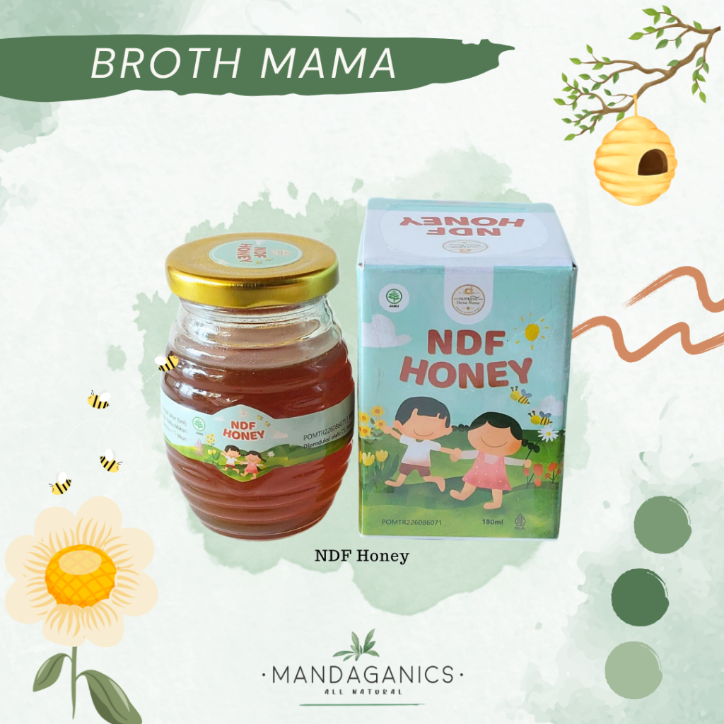 Jual NDF HONEY MADU by BROTH MAMA | MADU BROTHMAMA UNTUK ANAK DAN ...