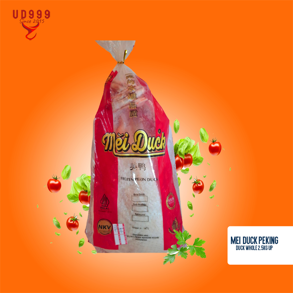Jual MEI BEBEK PEKING / DUCK WHOLE PEKING (Freshly Frozen) | Shopee ...