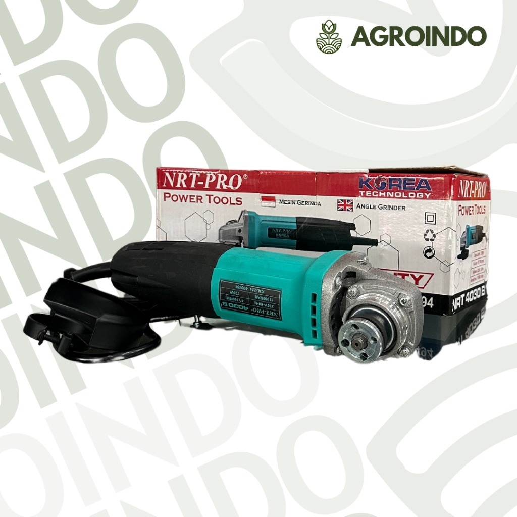 Jual MESIN GERINDA NRT PRO 4030B/GERINDA TANGAN/GERINDA LISTRIK/ANGLE GRINDER | Shopee Indonesia