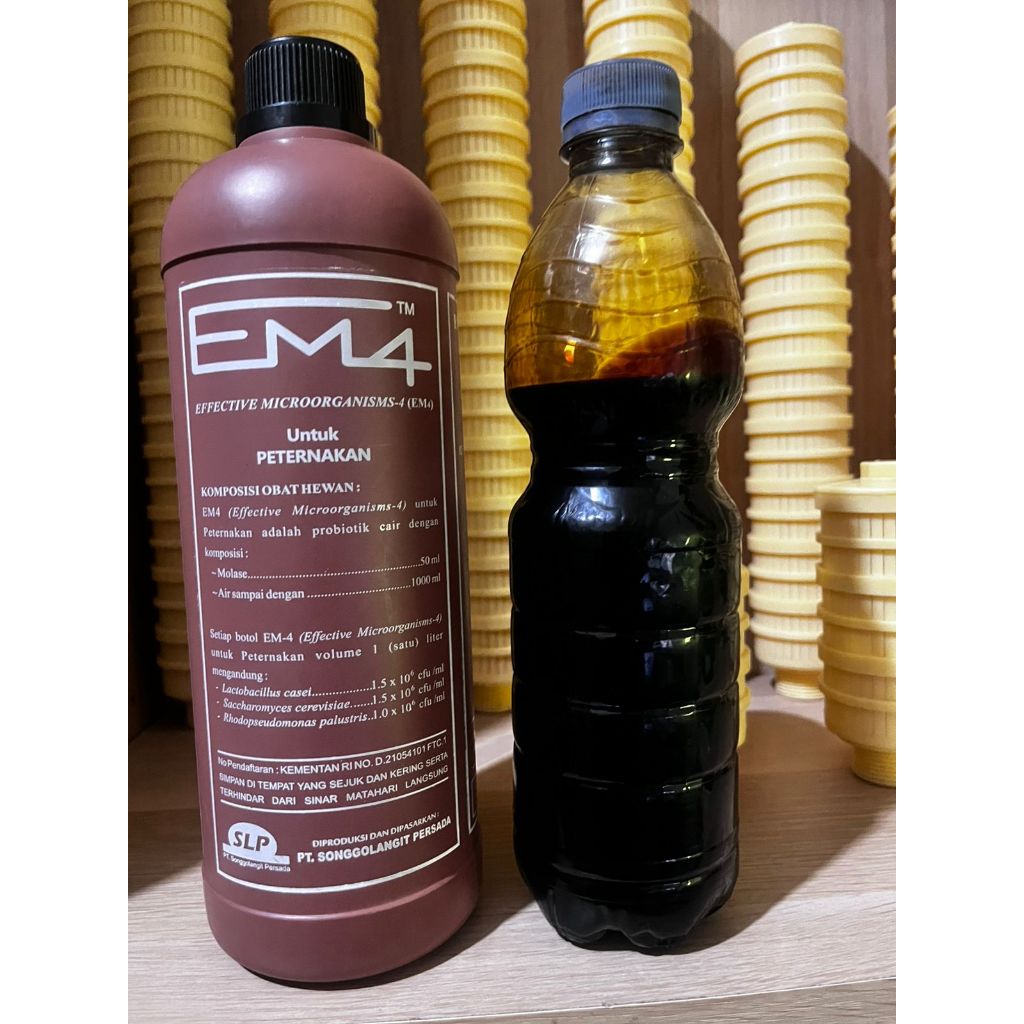 Jual Paket em4 pertanian 1L + molase tetes tebu murni 1 kg | Shopee ...