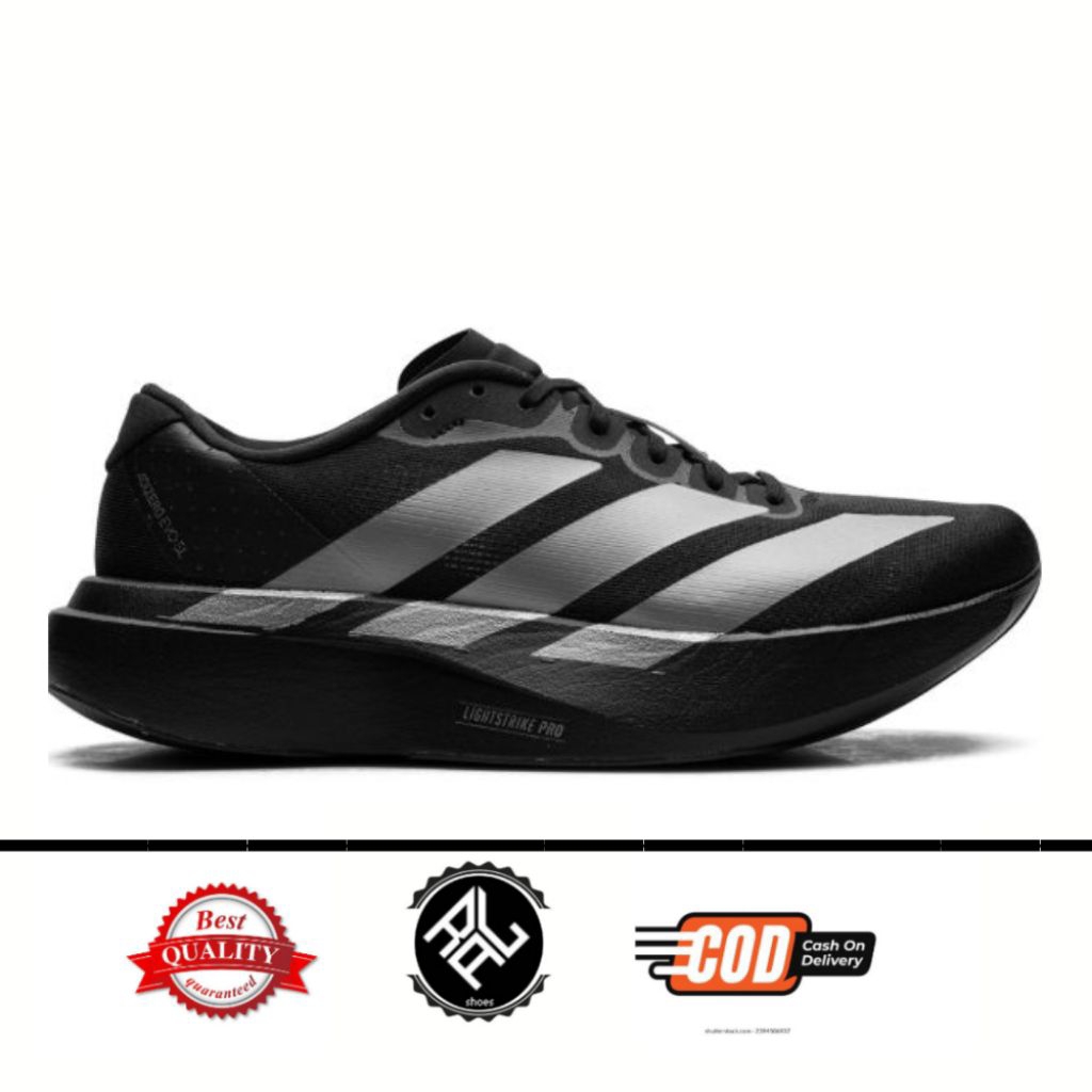 Jual SEPATU RUNNING ADIDAS ADIZERO EVO SL BLACK SILVER | Shopee Indonesia