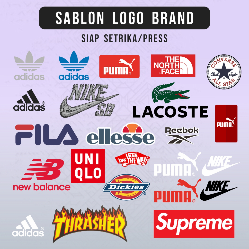 Jual Sticker Kaos Sablon Strika DTF Label Nama Kain Baju Bijian Sticker ...
