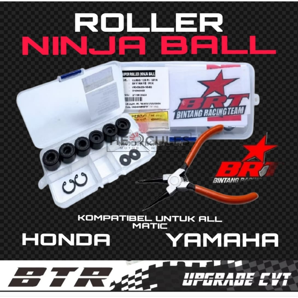 Jual ROLLER NINJA BALL SCOOPY FI - Beat Fi - Scoopy - Genio - Roller ...