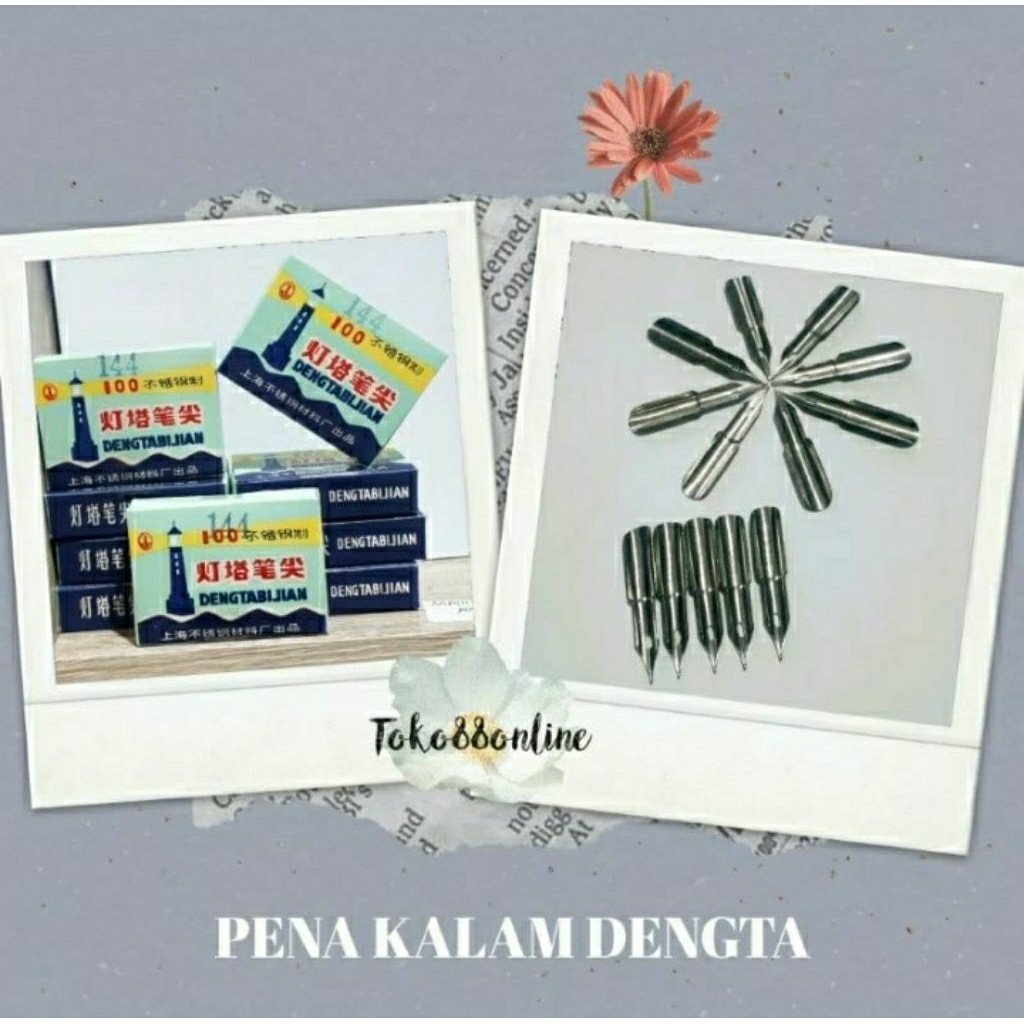 Jual MATA PENA / PEN TUTUL / TUL NIB KALAM COCOL COL DENGTA KALAM ...