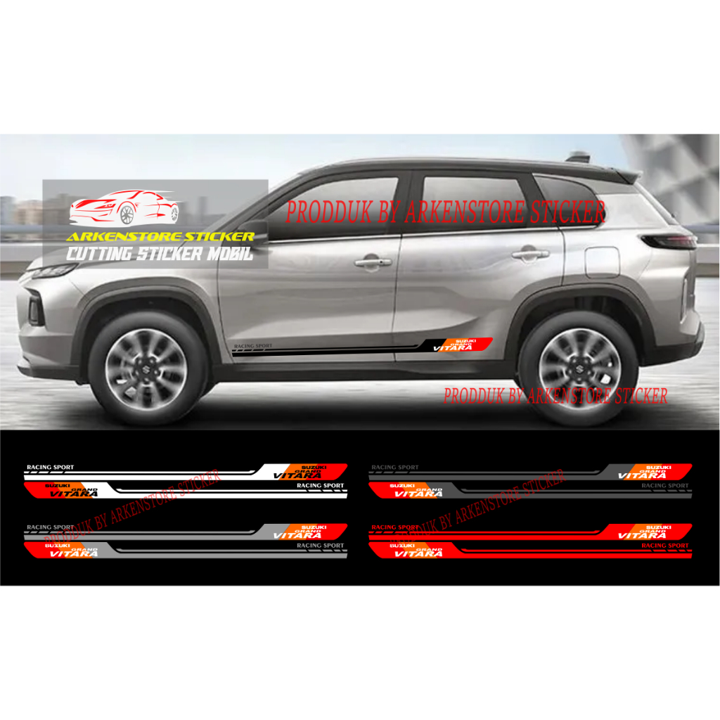 Jual Stiker mobil Suzuki grand vitara cutting stiker sticker mobil ...