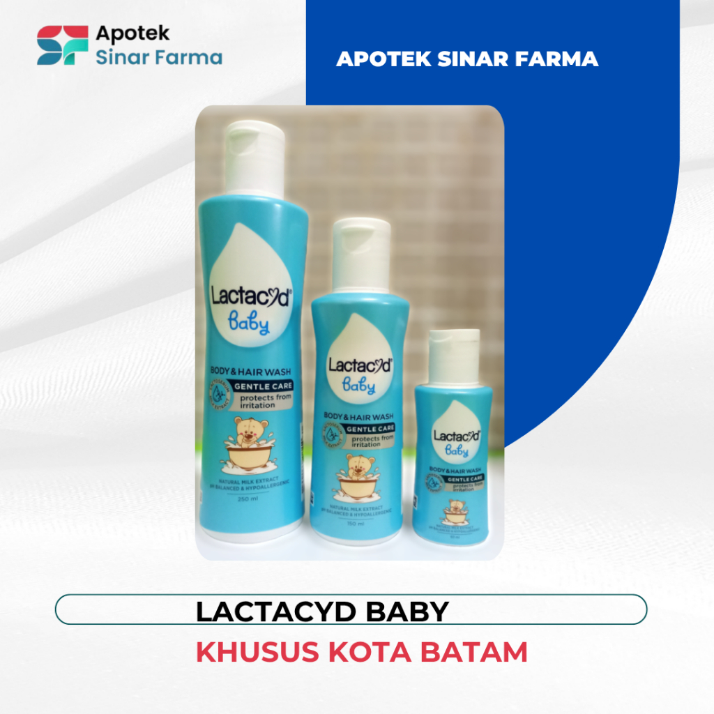 Jual lactacyd baby 150ml, 60ml / lactacyd baby / lactacyd baby body ...