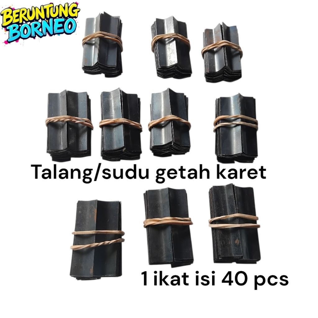Jual Talang Hitam/sesudu hitam sadap getah karet | Shopee Indonesia