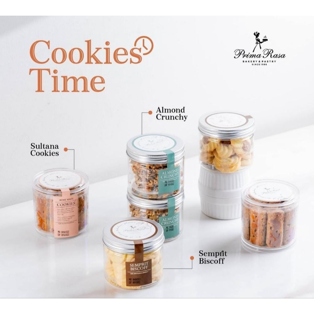 Jual Almond Slice Prima Rasa - Home Made Pastry Almond Crispy Cookies ...