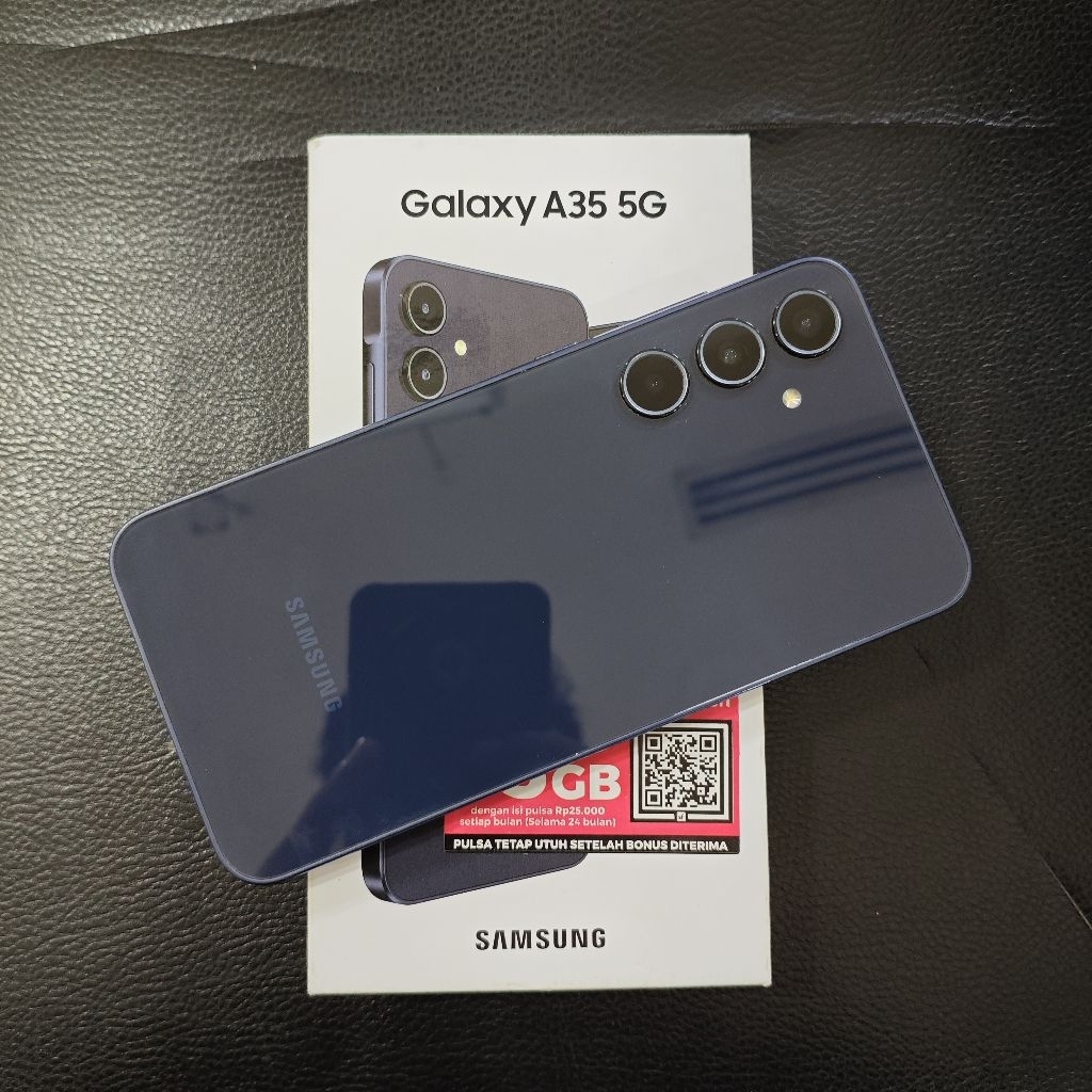 Jual Samsung A35 8/256 GB Second Fullset Original | Shopee Indonesia