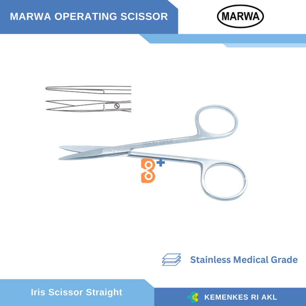 Jual Iris Scissor Straight - Gunting Iris Lurus - Gunting Alis Mata ...