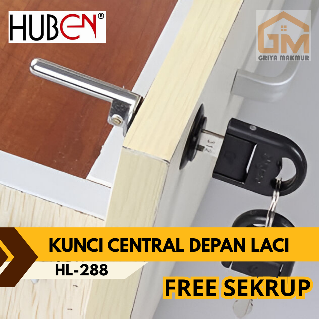 Jual Huben HL 288 Kunci Central Depan Kunci Laci | Shopee Indonesia