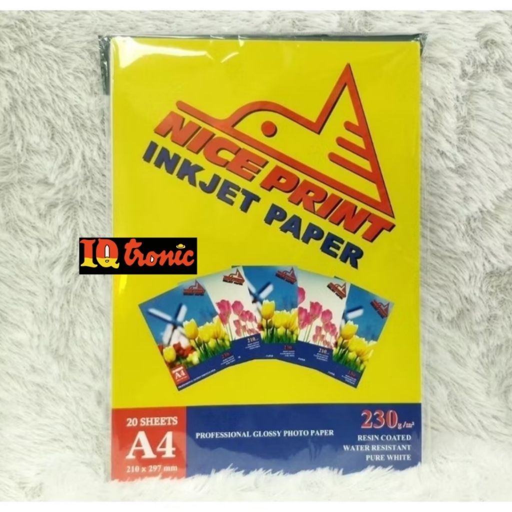 Jual Kertas Foto Nice Print 230 Gram | Shopee Indonesia