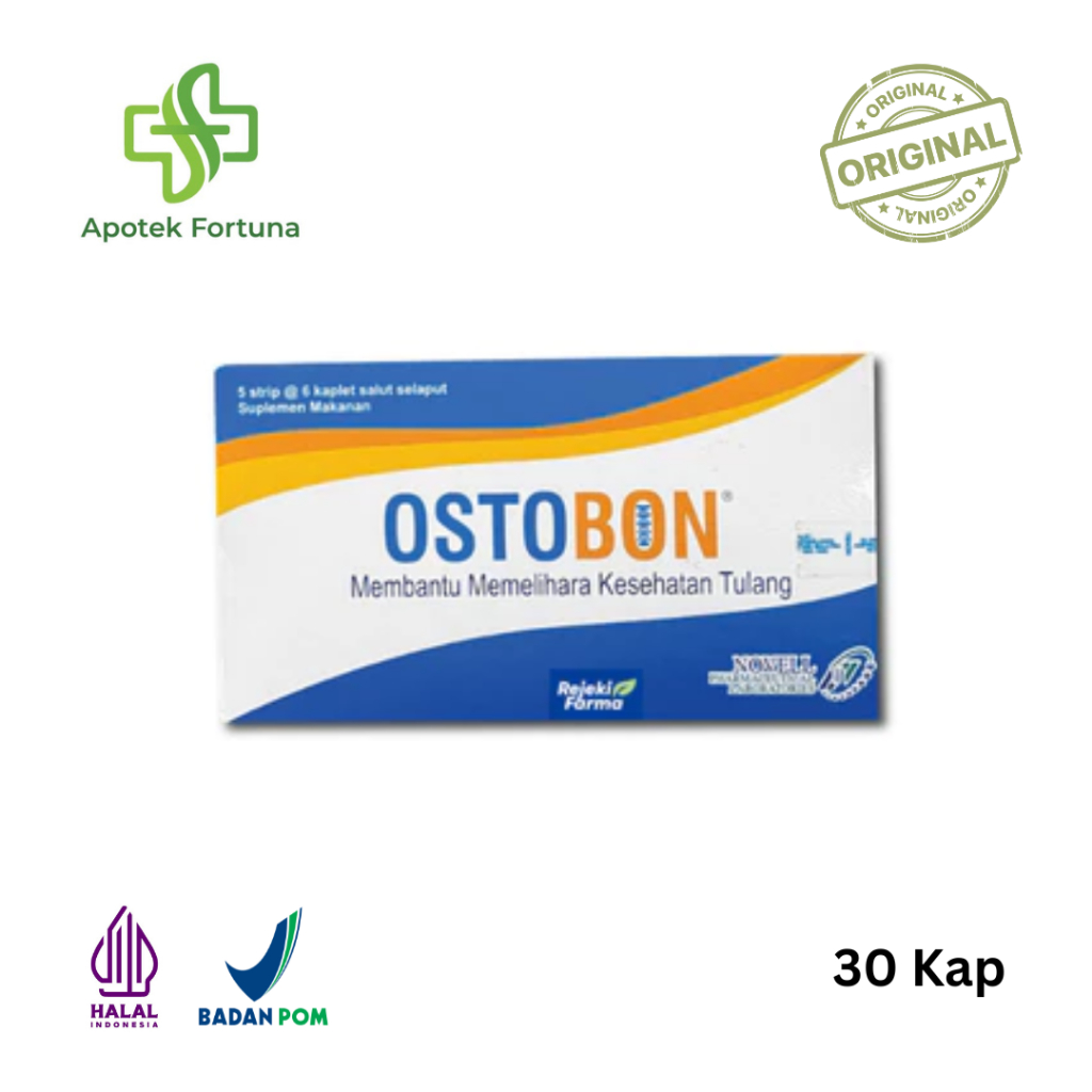 Jual OSTOBON KAPLET - 30 KAPLET (1 BOX) | Shopee Indonesia