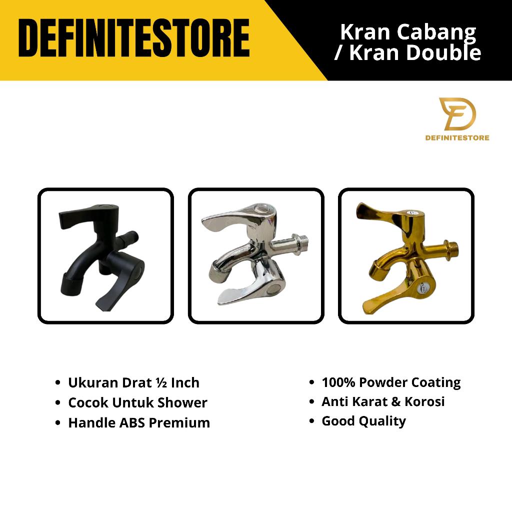Jual Kran Cabang Kran Wudhu Kran Hand Shower Jet Shower Gold Hitam ...