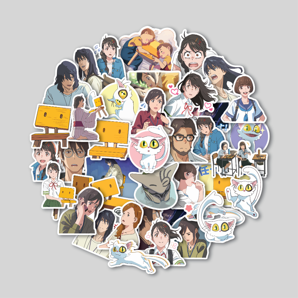 Jual STICKER PACK SUZUME NO TOJIMARI | STICKER TUMBLR | STIKER LAPTOP ...