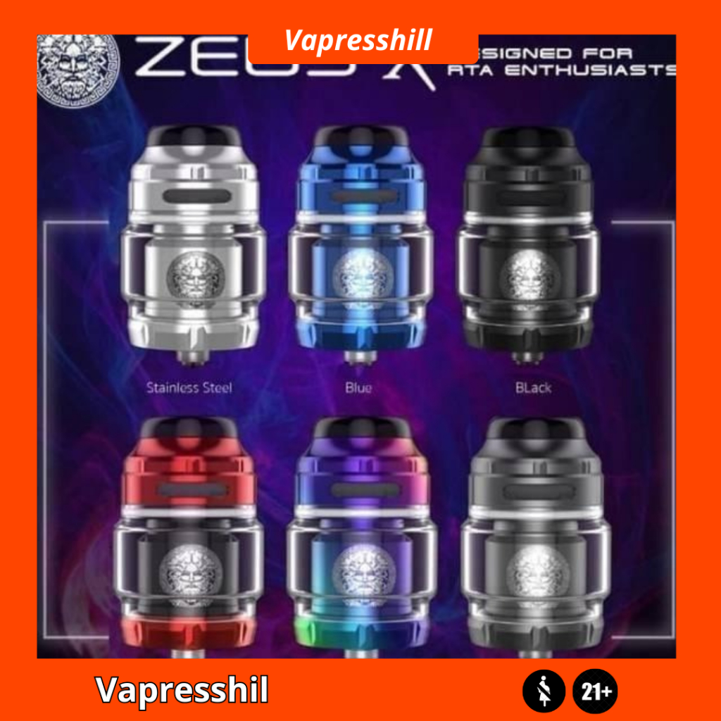 Jual GEEKVAPE ZEUS X RTA FOR VAPORIZER BY GEEKVAPE RTA ORIGINAL ...