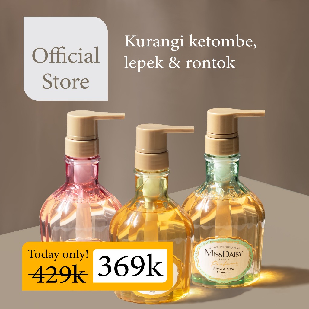 Jual MISS DAISY | French Perfume Shampoo | Anti Ketombe | Rontok ...