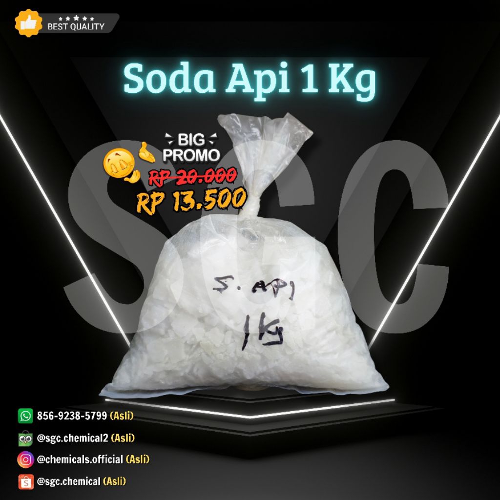Jual Soda Api 1 kg + Gratis Bubble Wrap (Original) | Shopee Indonesia