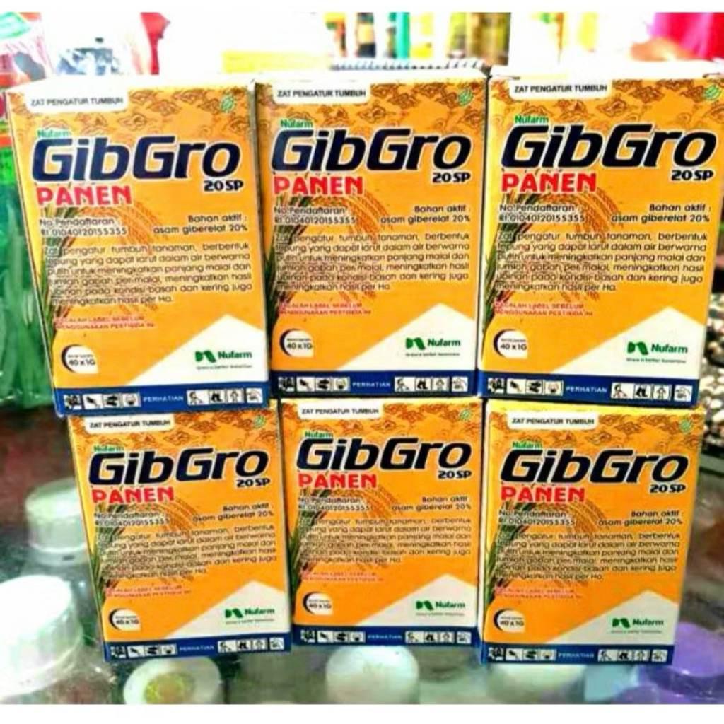 Jual GibGro panen 20SP 1 box (isi 40 sachet) | Shopee Indonesia