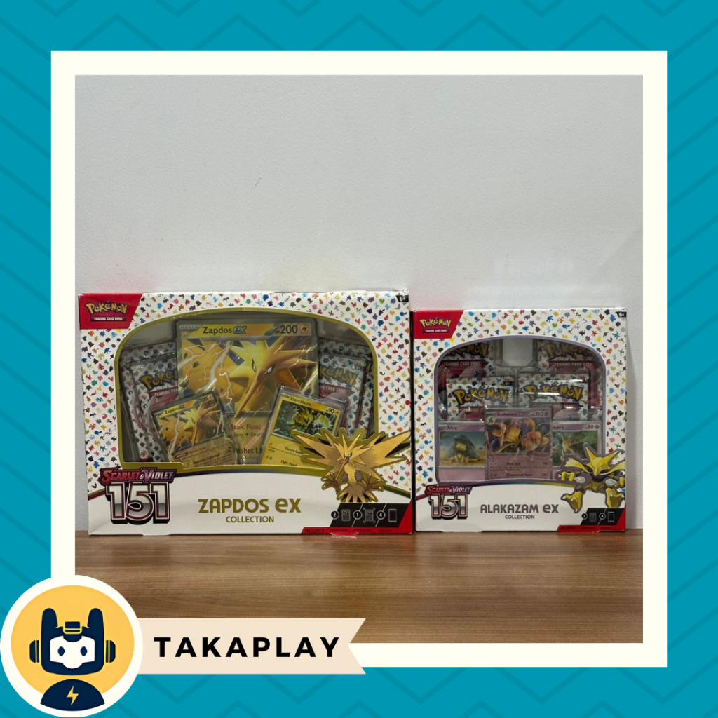 Jual Kartu Pokemon TCG English Pokemon 151 Alakazam Zapdos ex ...