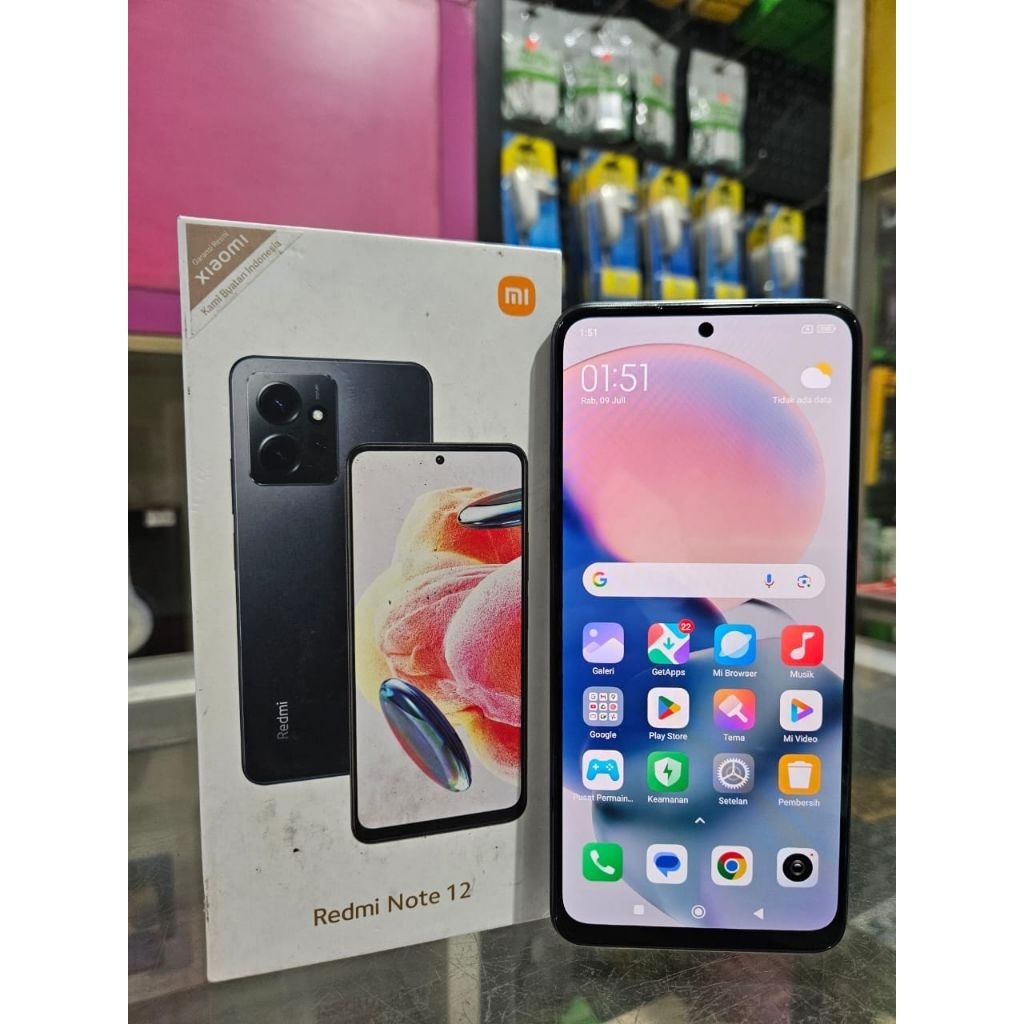 Jual REDMI NOTE 12 8/128 FULLSET (SECOND) | Shopee Indonesia