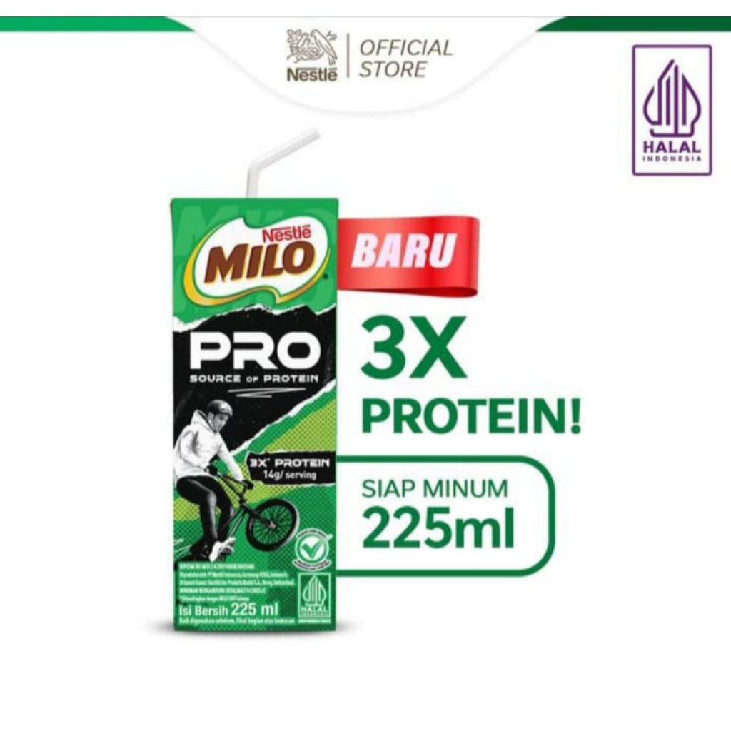 Jual Milo protein uht 225 ml langsung minum | Shopee Indonesia