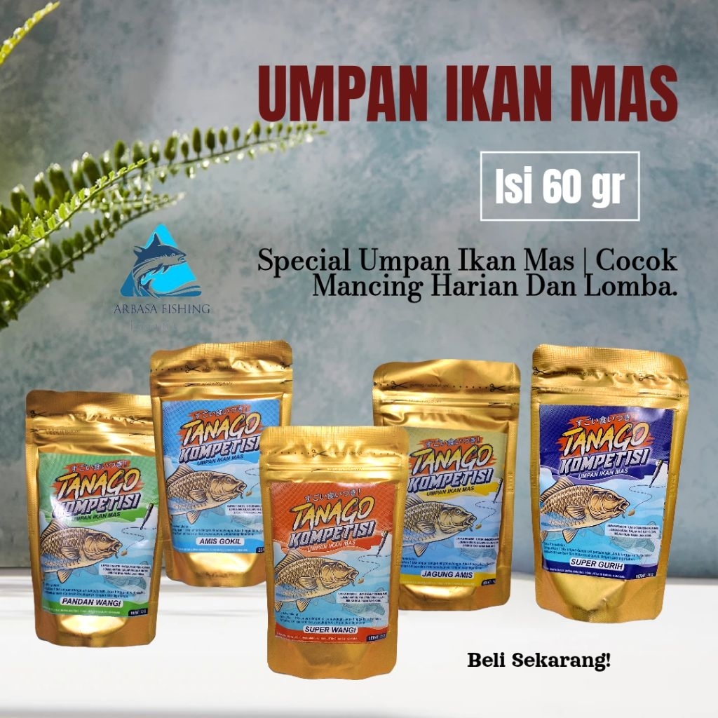 Jual Umpan Ikan Mas Tanago Kompetisi Isi 70Gr | Umpan Jepang Tanago ...