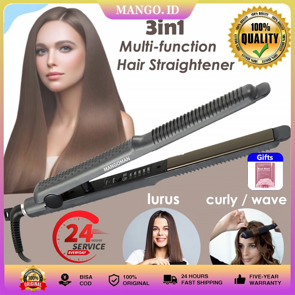 Jual Catokan glam hair/Catok crimple/catok premium gerigi kecil/catok ...