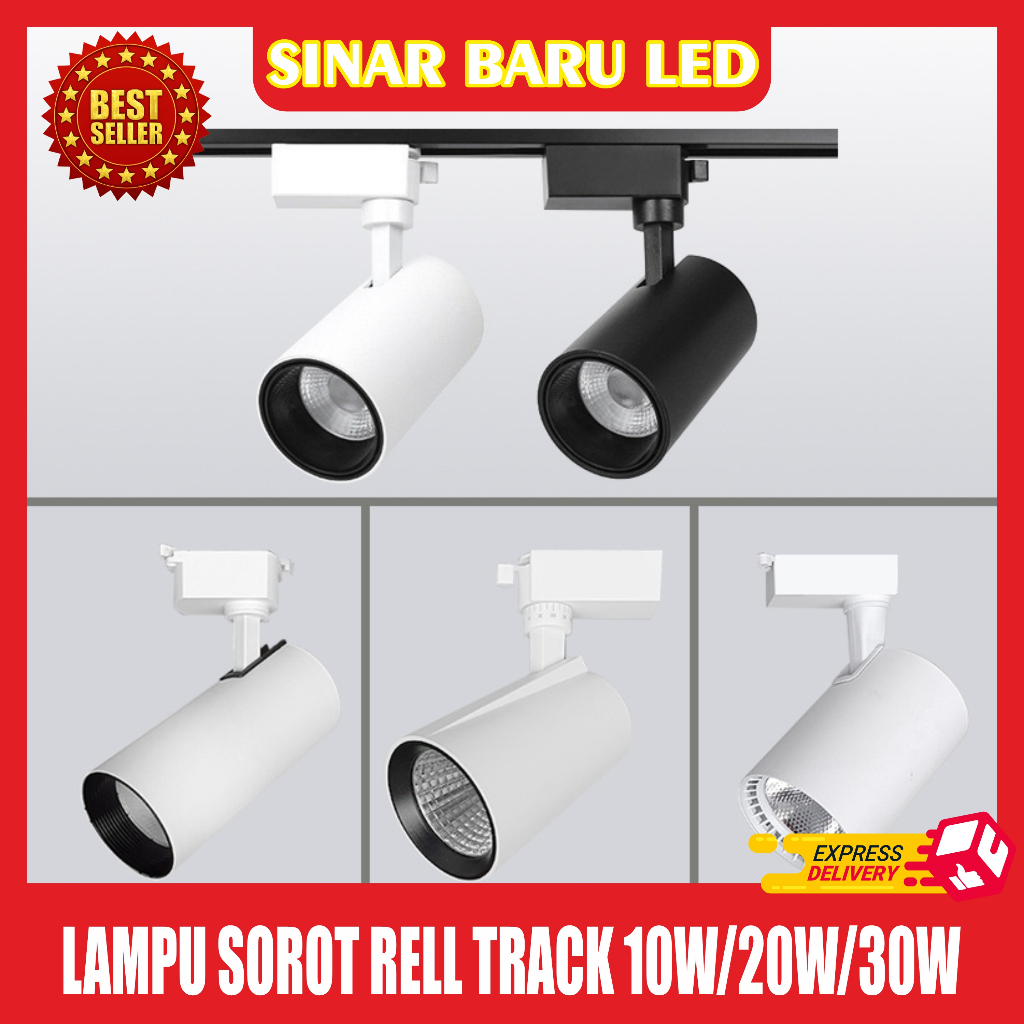 Jual Sinar Baru Led Lampu Rel Track led sorot Lampu sorot LED jalur ...