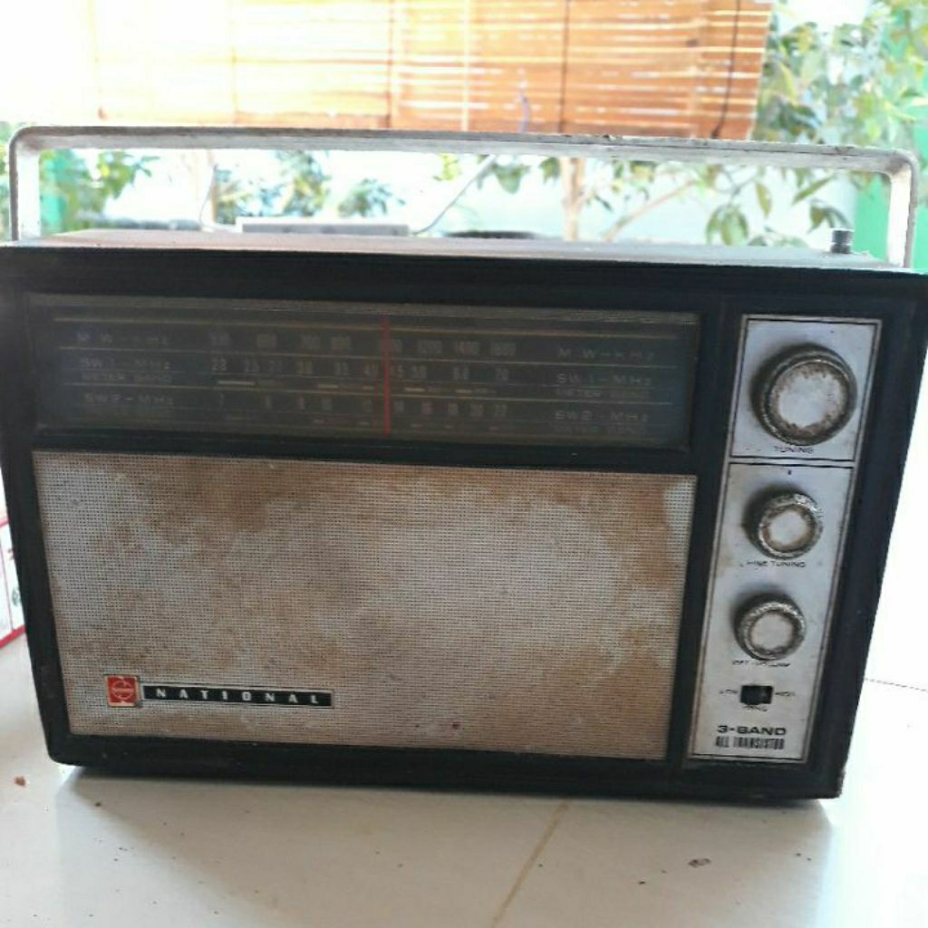 Jual Radio JADUL NATIONAL ANTIK L,27,5 cm T,17,5 cm | Shopee Indonesia