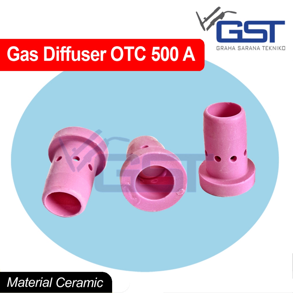 Jual Keramik Gas Diffuser 500A / Ceramic Gas Diffuser Orifice MIG CO2 Pana P500A P-500A | Shopee ...