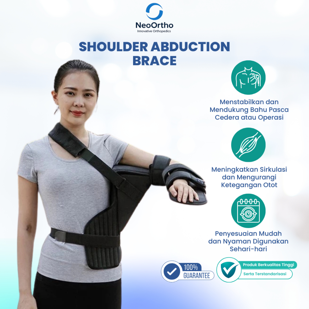 Jual Shoulder Abduction Brace Penyangga Lengan Sandaran Cedera Bahu ...