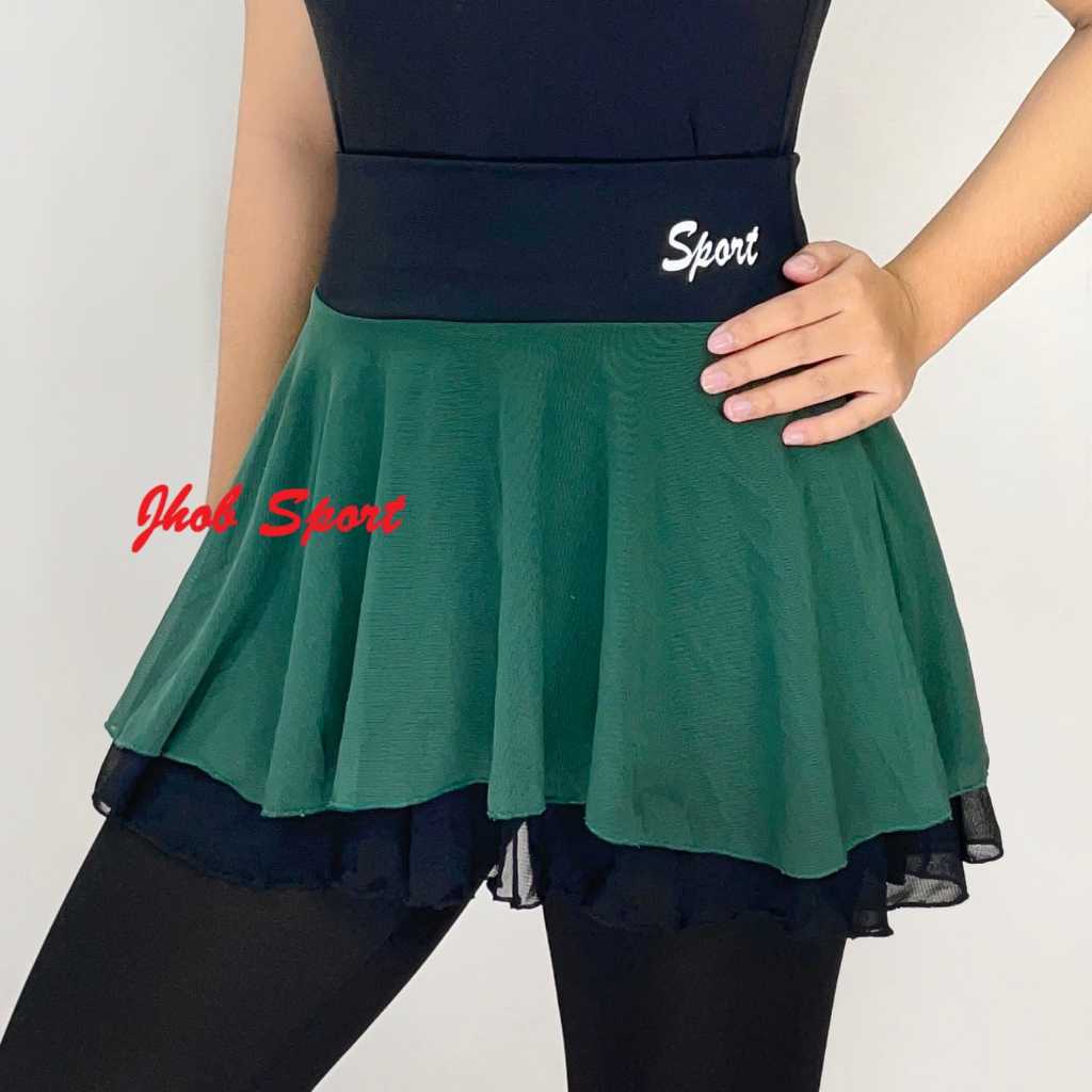 Jual 718 JHOB SPORT Rok Zumba Wanita/Rok Senam Wanita/Rok Dance Wanita ...