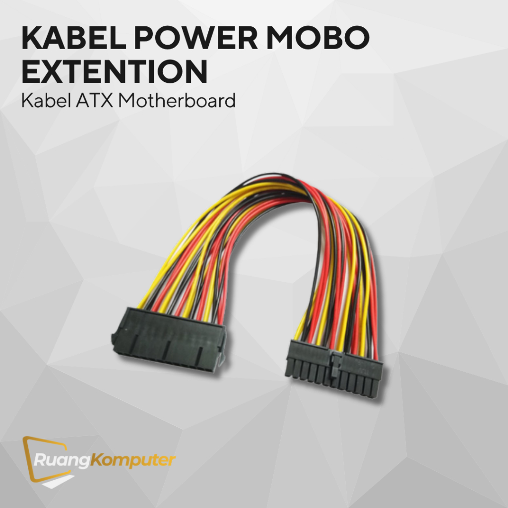Jual KABEL POWER MOBO 24PIN ATX MOTHERBOARD PC CABLE POWER SUPLY ...