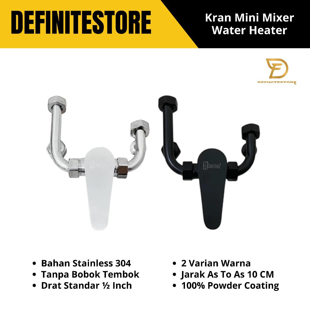 Jual Kran Mini Mixer Water Heater Stainless 304 Kran Air Panas Dingin 1 ...